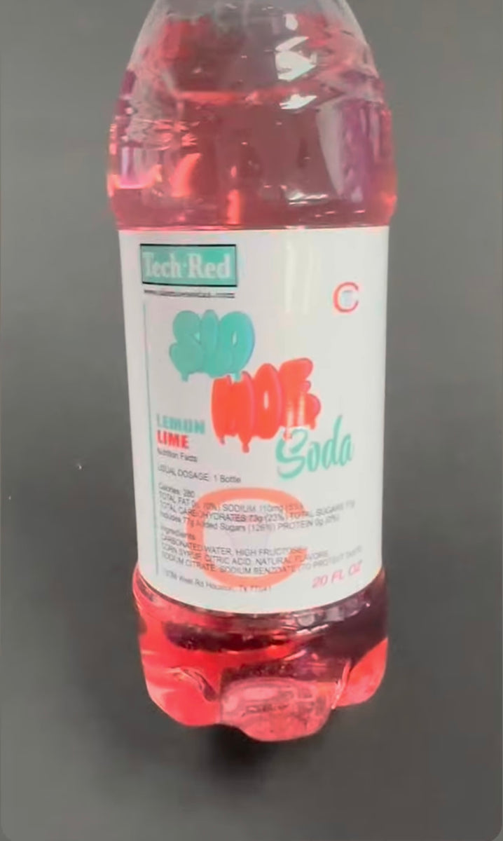 Slo Moe Act Flavor Tech Red Lemon Lime Soda – Exotic Pop Distribution, LLC