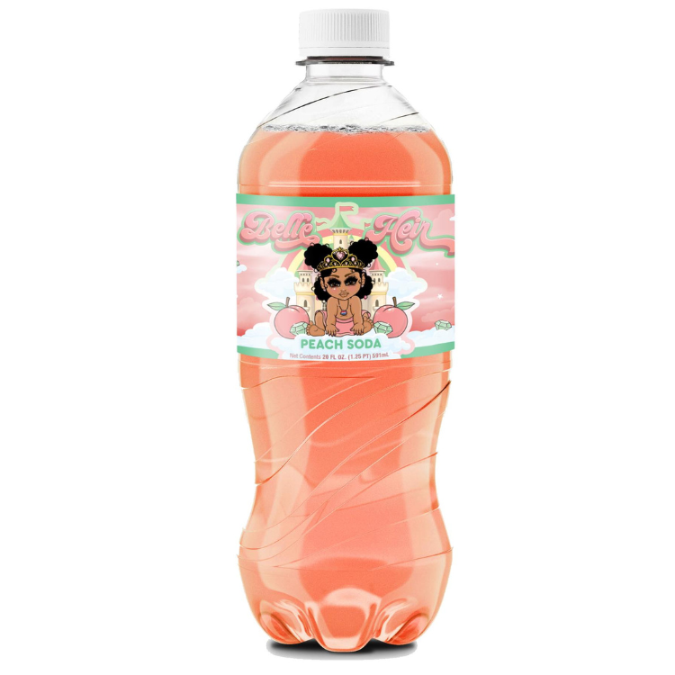Exotic Pop X Belle Heir Peach Soda Exotic Pop Distribution Llc