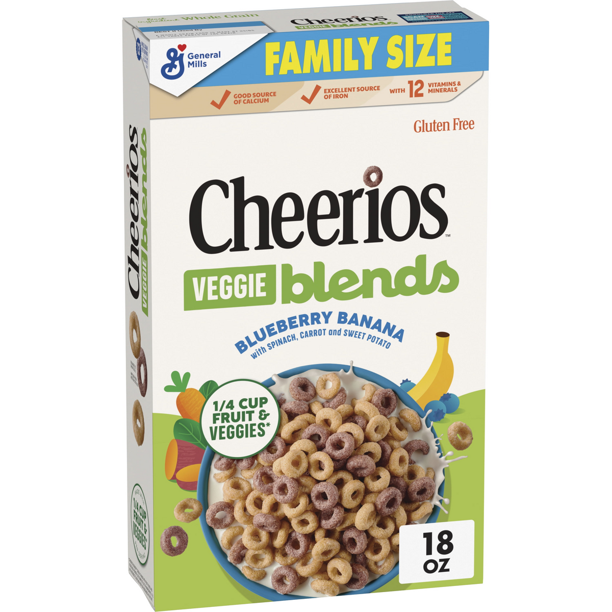 Cheerios Veggie Blends Blueberry Banana – Exotic Pop Distribution, LLC