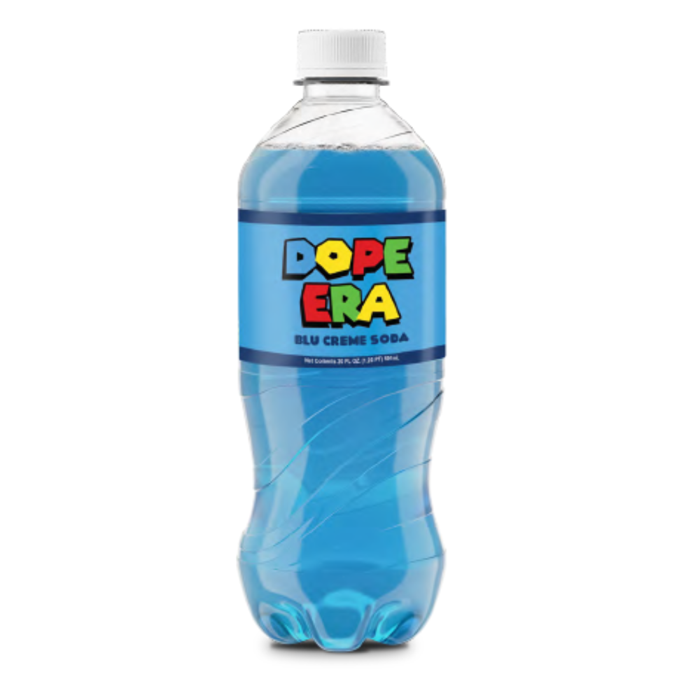 Exotic Pop Dope Era Blu Creme Soda – Exotic Pop Distribution, LLC