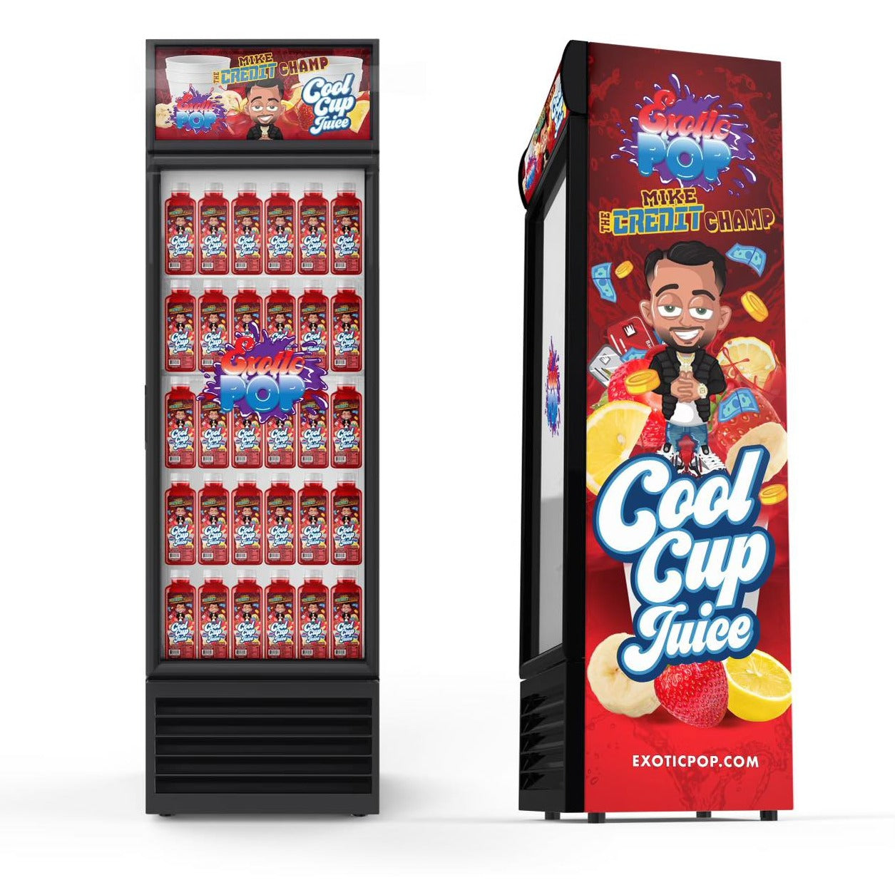 Exotic Pop Mike The Credit Champ Floor Cooler – Exotic Pop Distribution ...