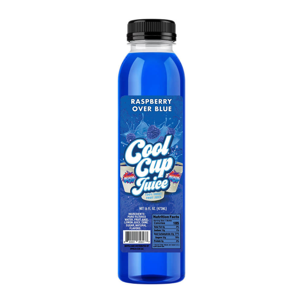 Exotic Pop x Cool Cup Juice Raspberry Over Blue – Exotic Pop ...