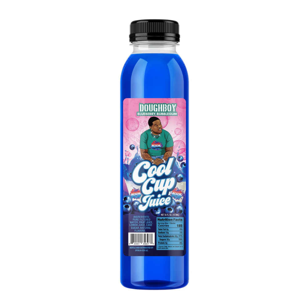Exotic Pop x Doughboy Blueberry Bubblegum Cool Cup Juice – Exotic Pop ...