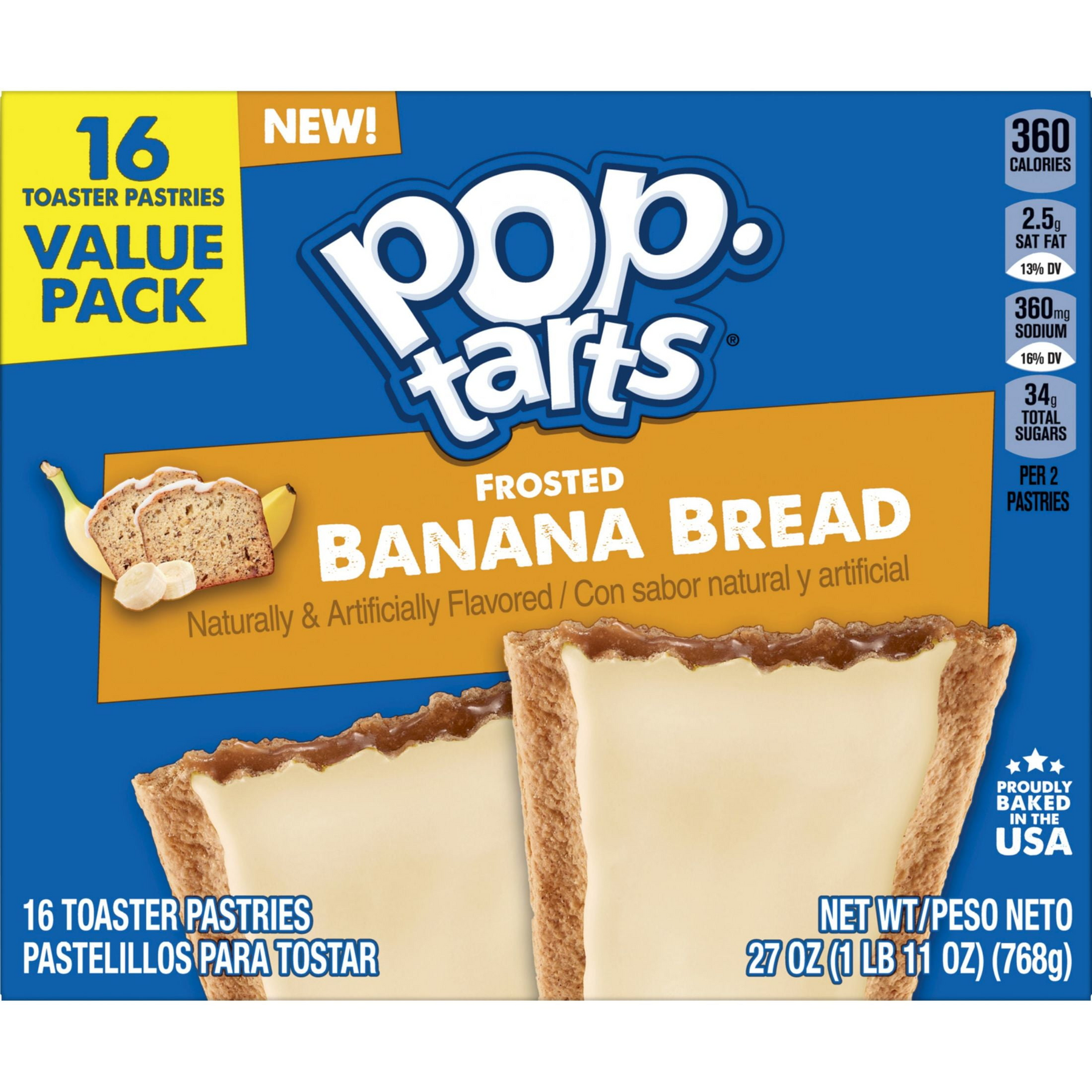 Frosted Banana Bread Pop-Tarts – Exotic Pop Distribution, LLC