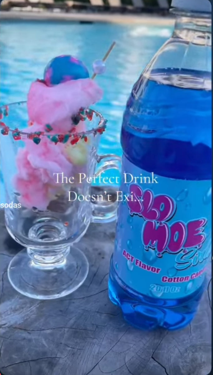 Slo Moe Act Flavor Cotton Candy Soda – Exotic Pop Distribution, LLC