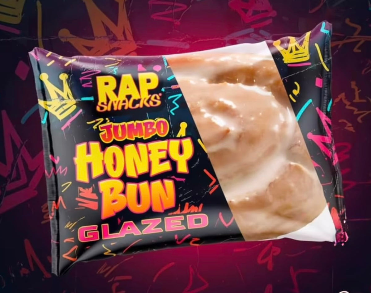 Rap Snacks Jumbo Honey Bun Glazed – Exotic Pop Distribution, LLC