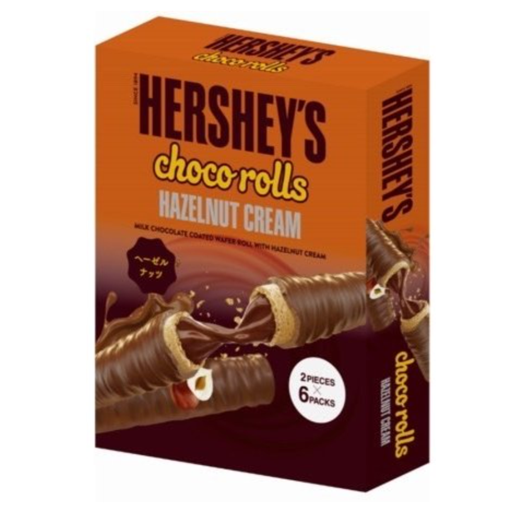 Hershey's Choco Rolls Hazelnut Cream (Japan) – Exotic Pop Distribution, LLC