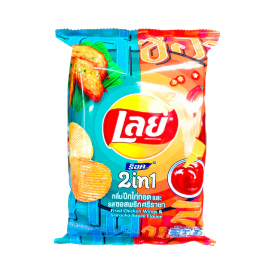 Lays Fried Chicken Wing & Sriracha Sauce (Thailand) – Exotic Pop ...