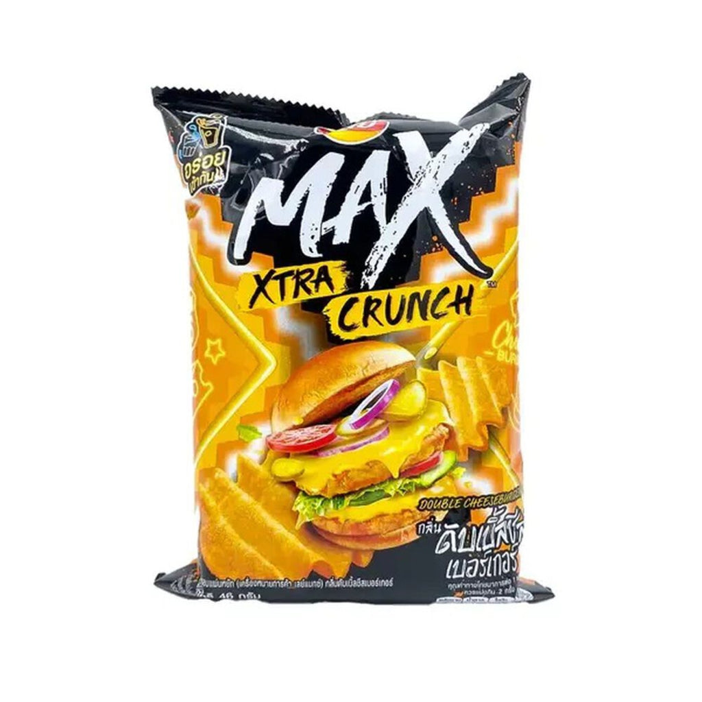 Lays Max Xtra Crunch Double Cheese Burger (Thailand) – Exotic Pop ...