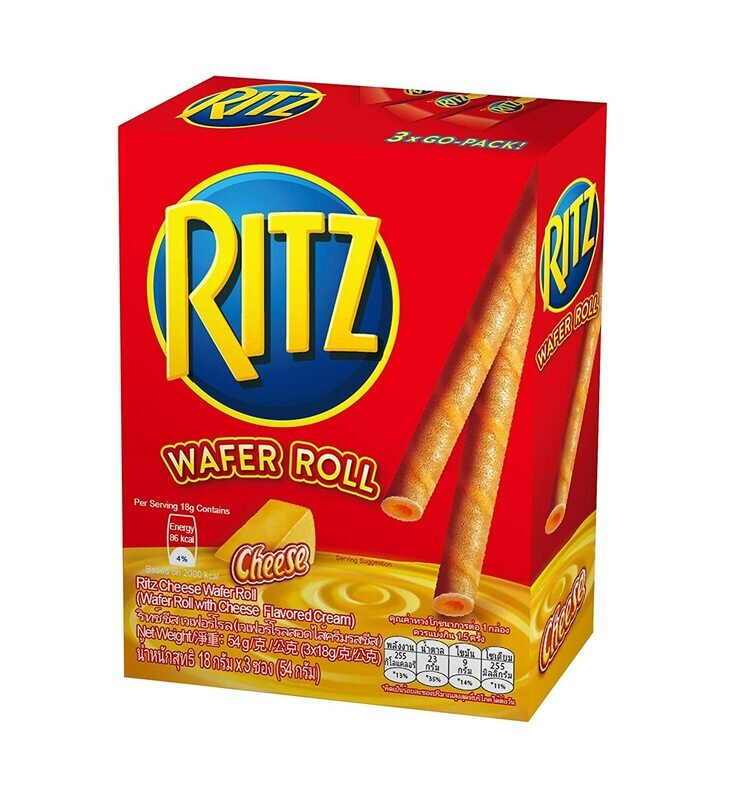 Ritz Waffer Roll Cheese (Thailand) – Exotic Pop Distribution, LLC