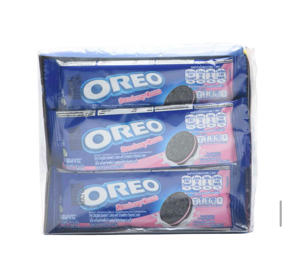 Oreo Strawberry 12 pack (Thailand) – Exotic Pop Distribution, LLC