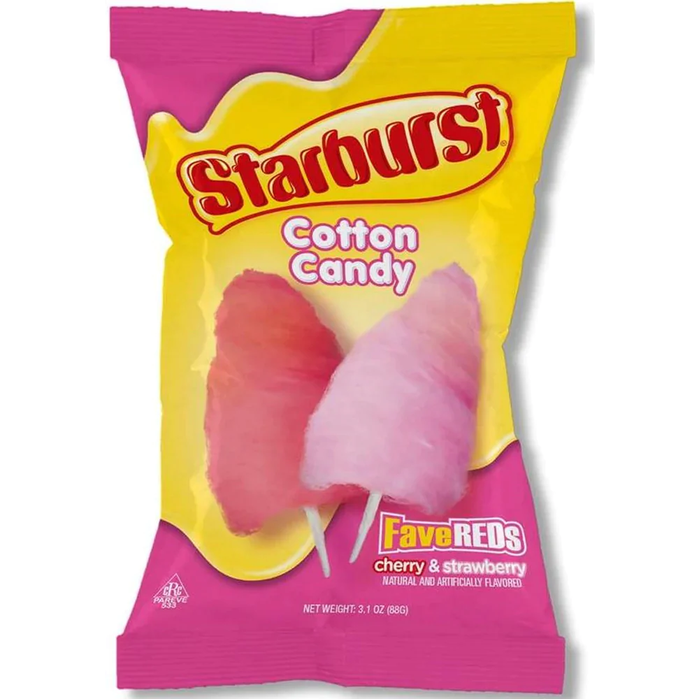 Starburst FaveReds Cotton Candy – Exotic Pop Distribution, LLC