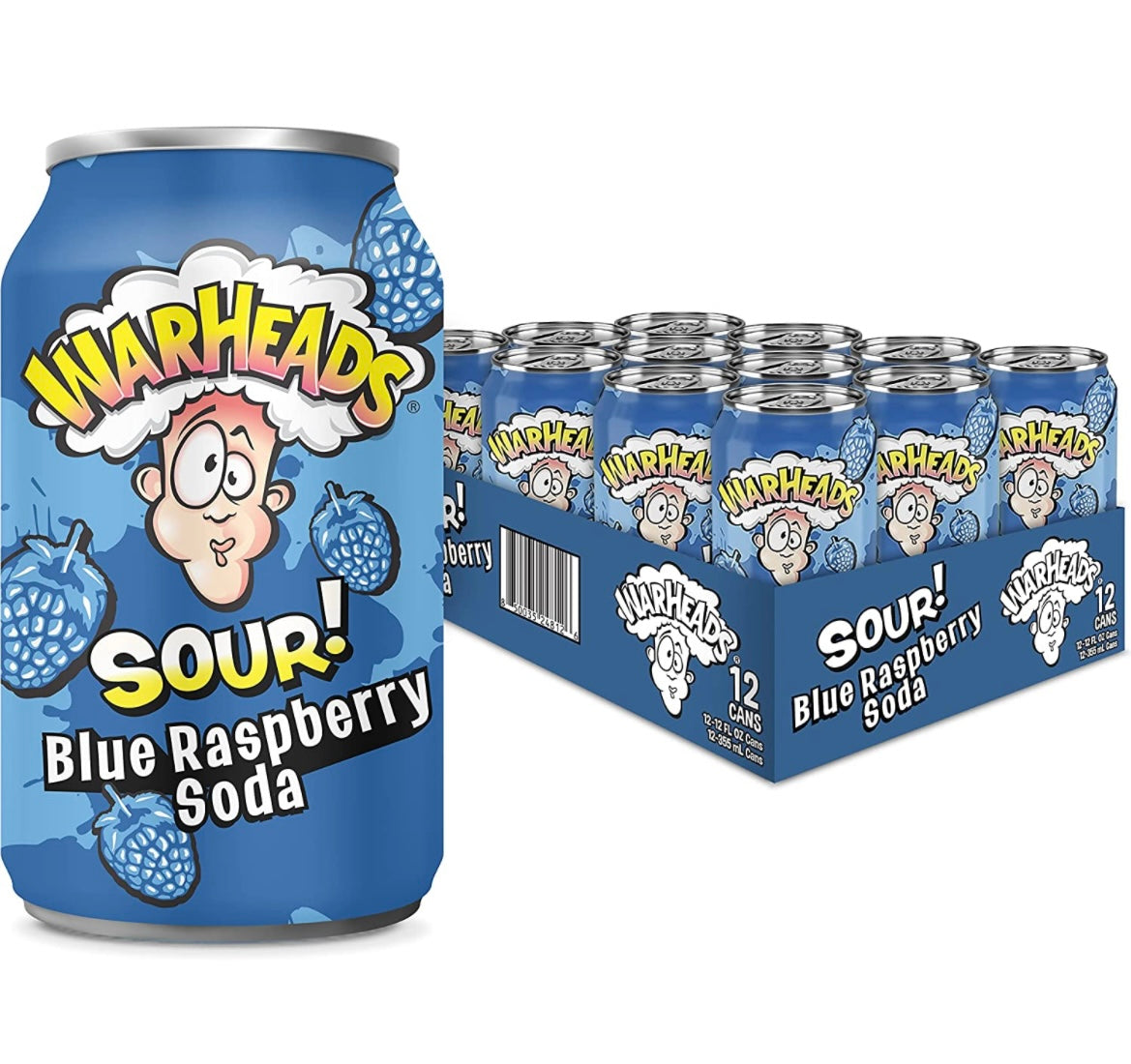 Warheads Blue Raspberry Soda – Exotic Pop Distribution, LLC