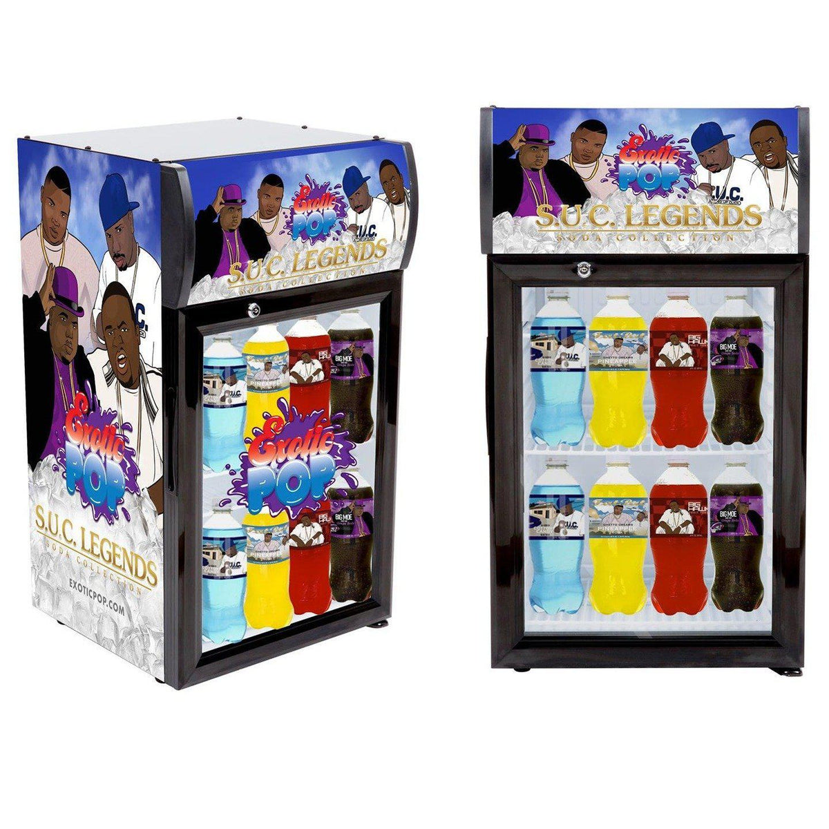 Exotic Pop Legends Counter Cooler – Exotic Pop Distribution, LLC
