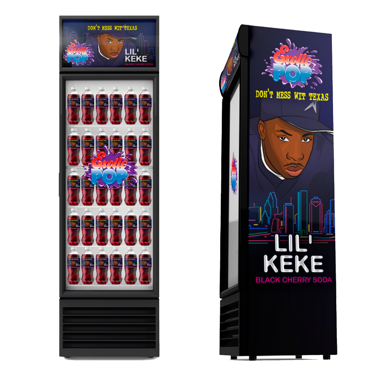 Exotic Pop Lil Keke Floor Cooler – Exotic Pop Distribution, LLC