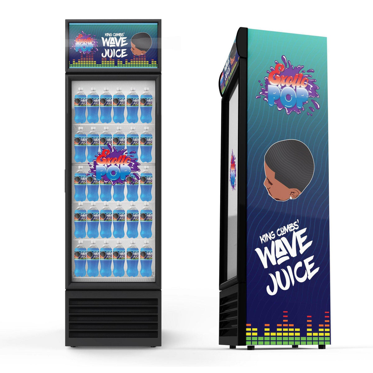King Comb's Wave Juice Floor Cooler – Exotic Pop Distribution, LLC